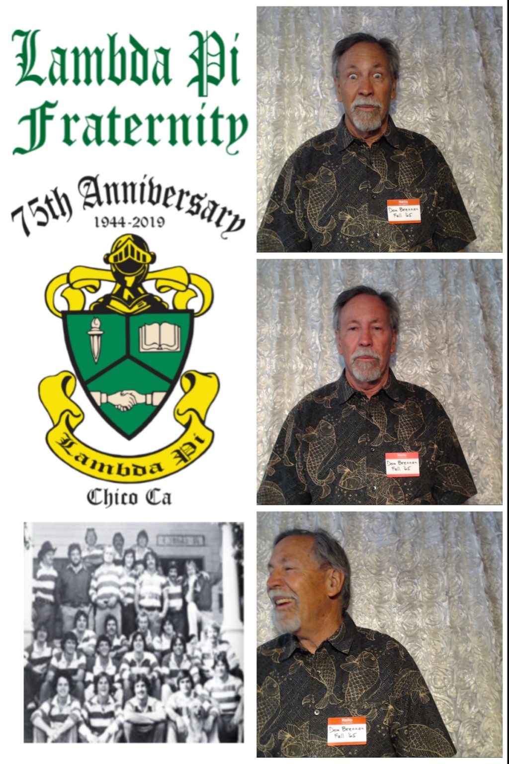 75th Photo Booth Pictures | Lambda Pi Fraternity